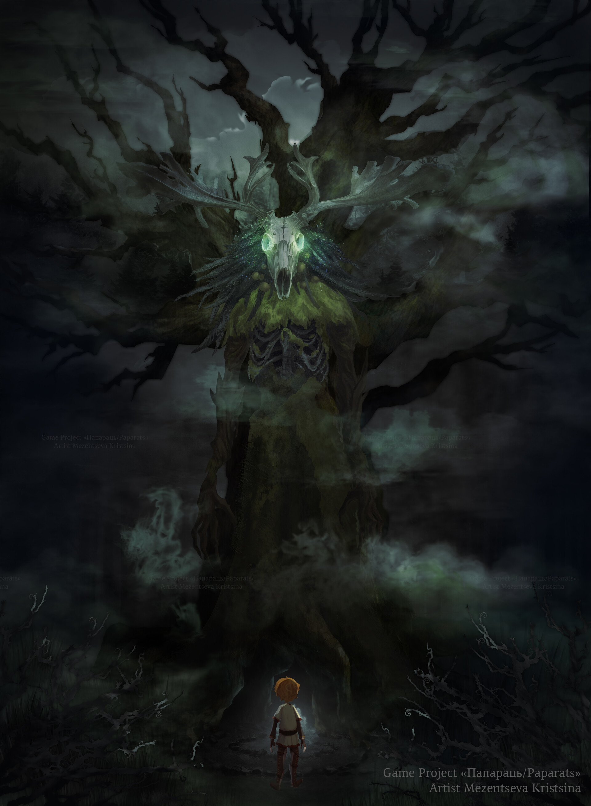 ArtStation - Environmental Concept Art - Project "Paparats"