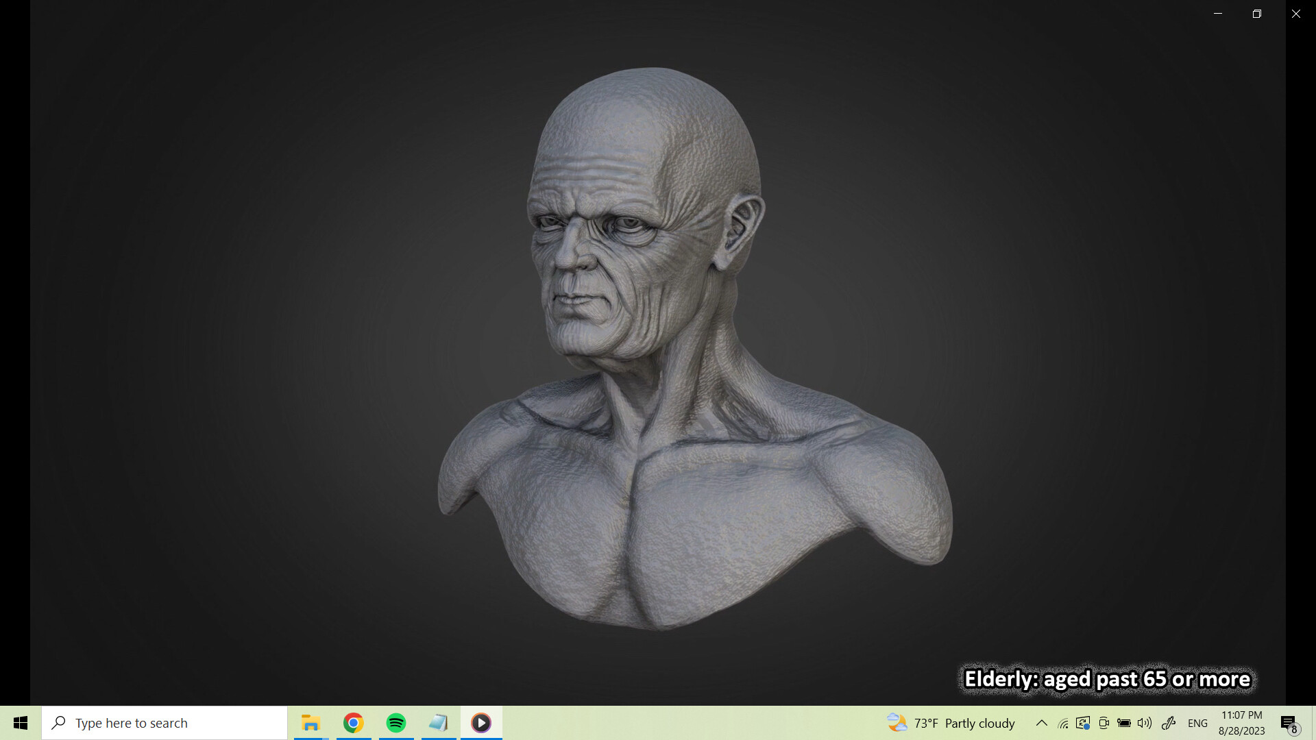 ArtStation - 'Process of ageing' Research and Development university project