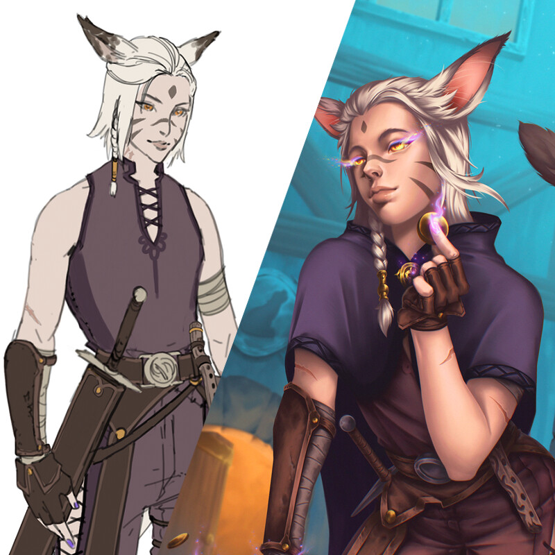 ArtStation - Riev - DnD Commission