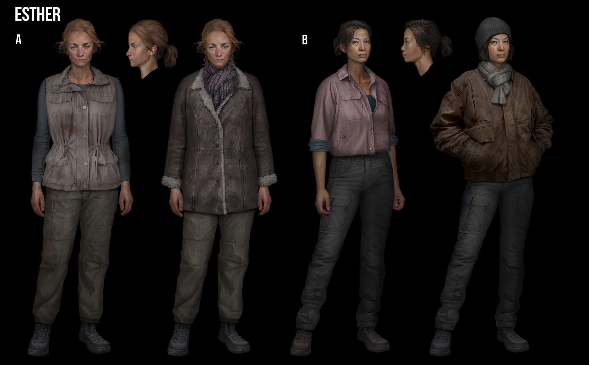 ArtStation - Esther and Eugene Linden design