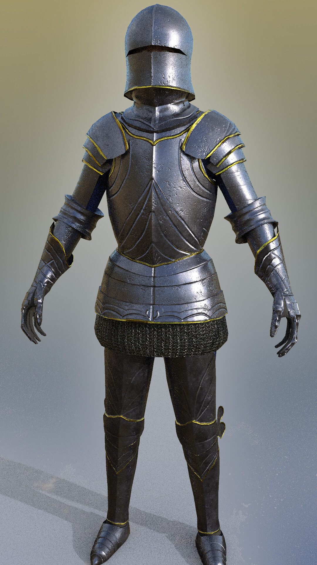 ArtStation - Semi Historical Knight (Game Ready)