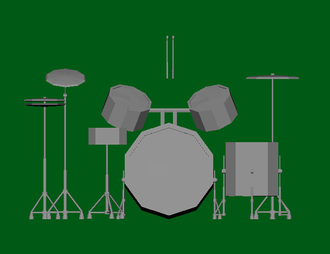 ArtStation - Drum Set