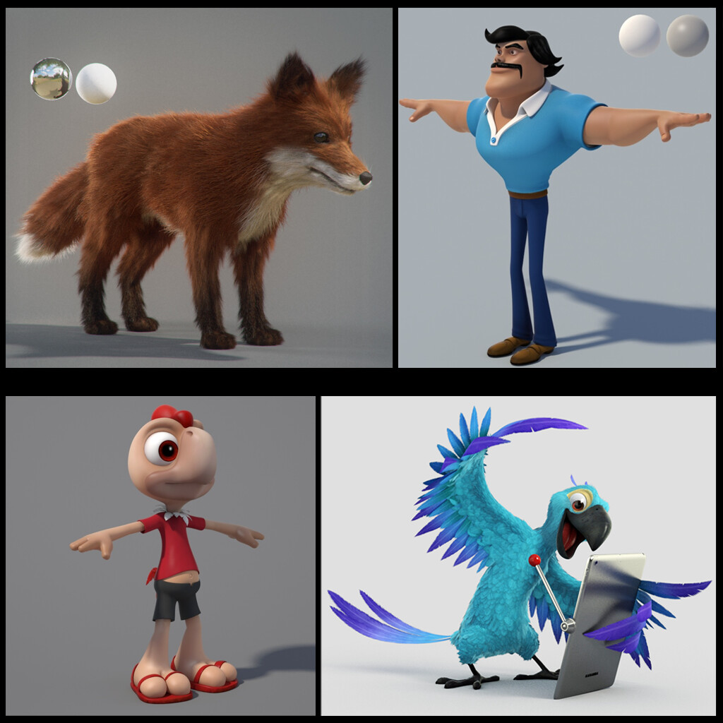 ArtStation - Lighting Characters