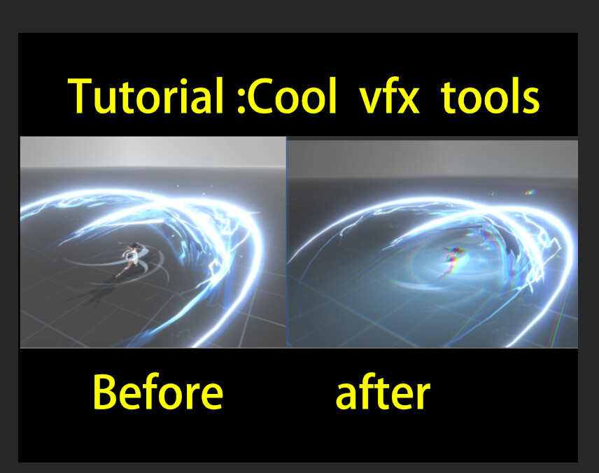 ArtStation - Tutorial： Cool realtime vfx template sharing!