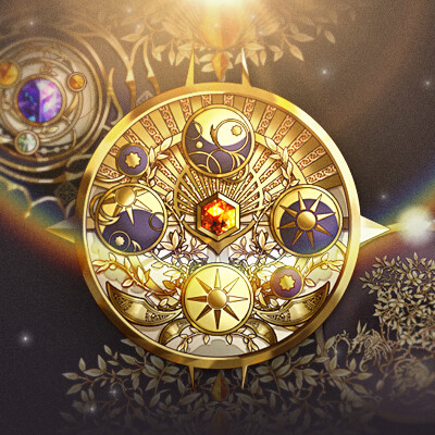 ArtStation - Fantasy Design UI Emblem, Decoration (2017-2018)