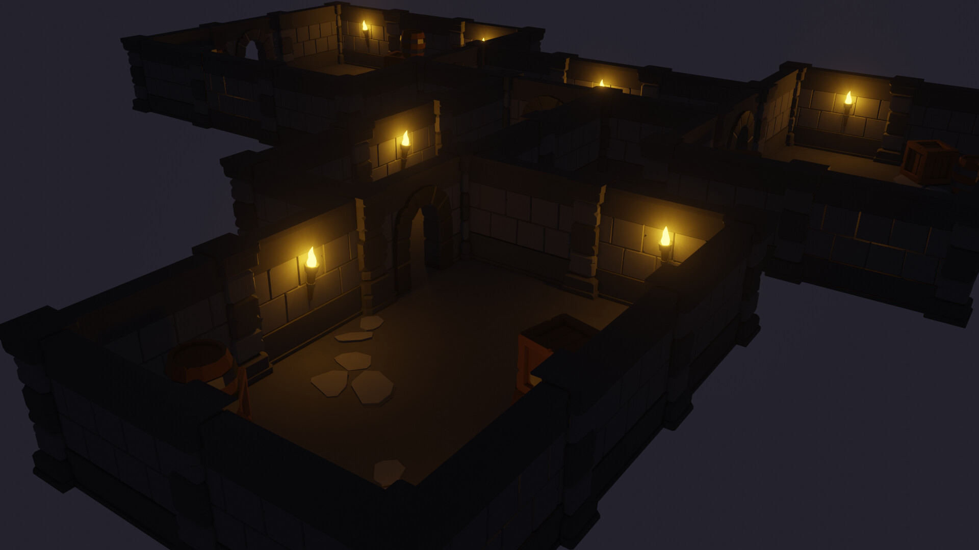 ArtStation - Modular Dungeon