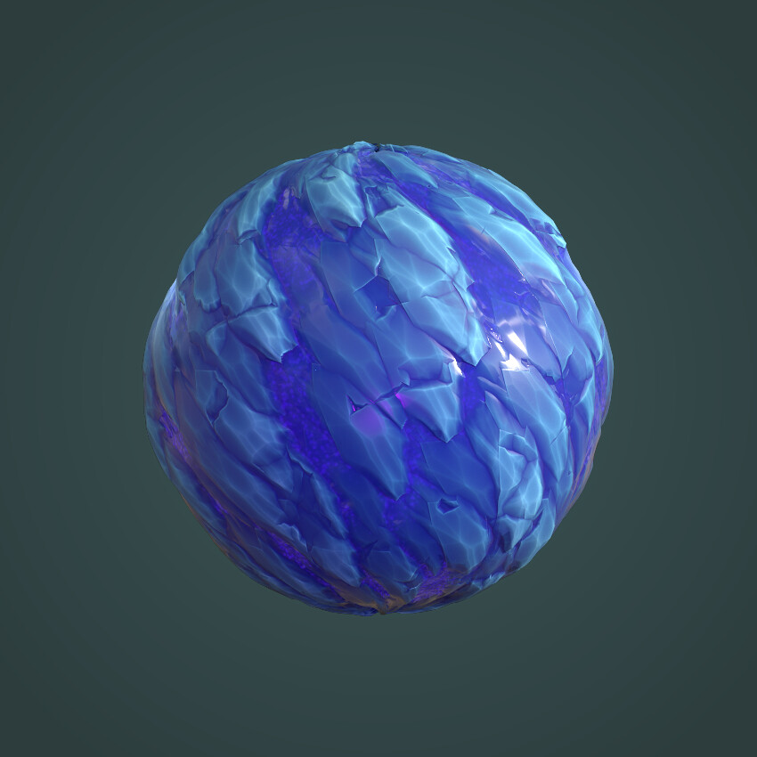 ArtStation - Stylized Void Rock