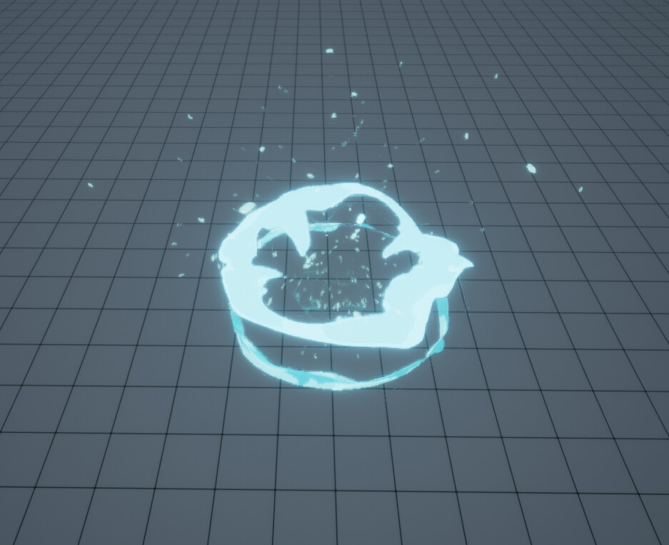 ArtStation - Stylized Water Explosion - VFX Practice