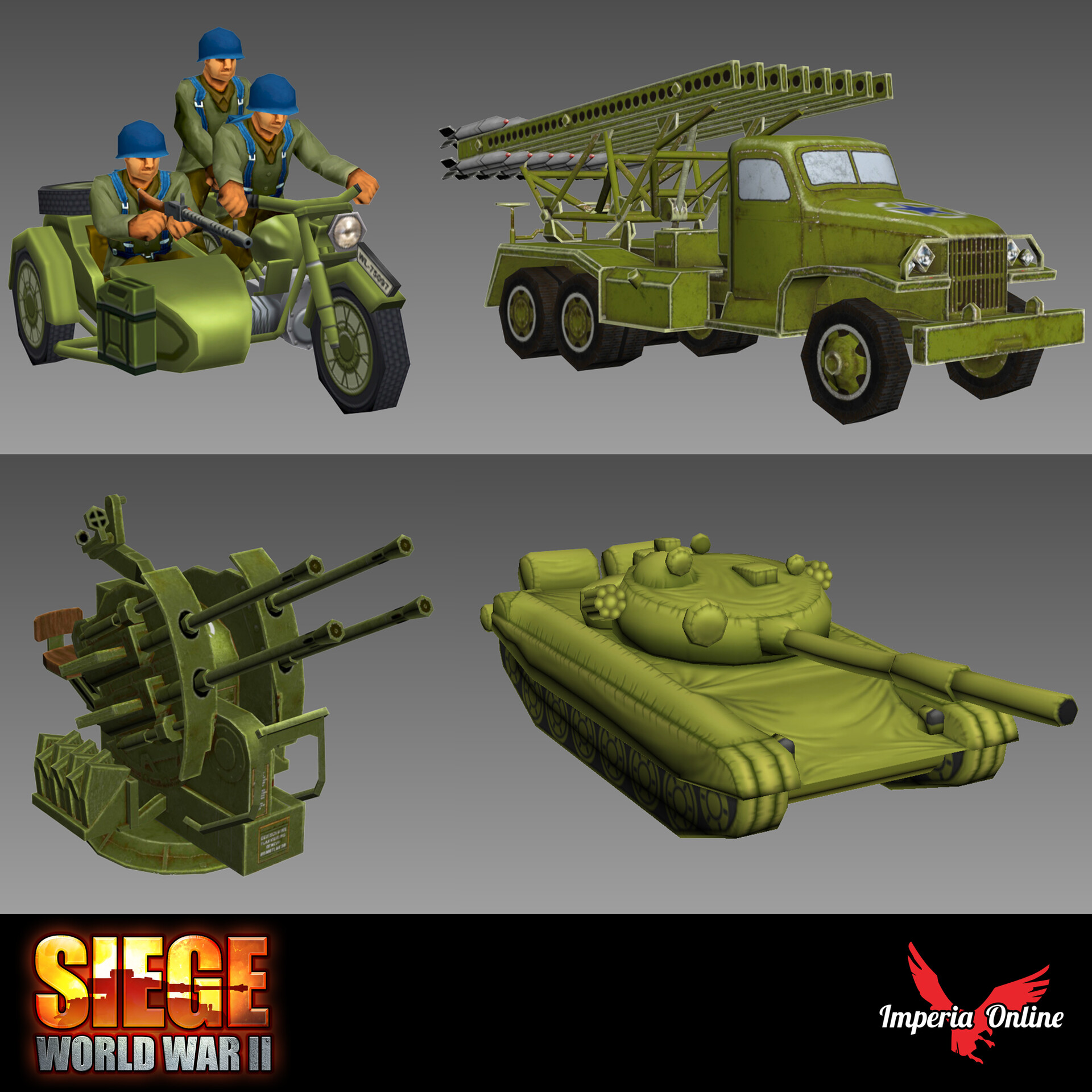 ArtStation - Low Poly Battle Units