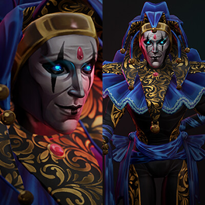 ArtStation - Savant - Hand painted character