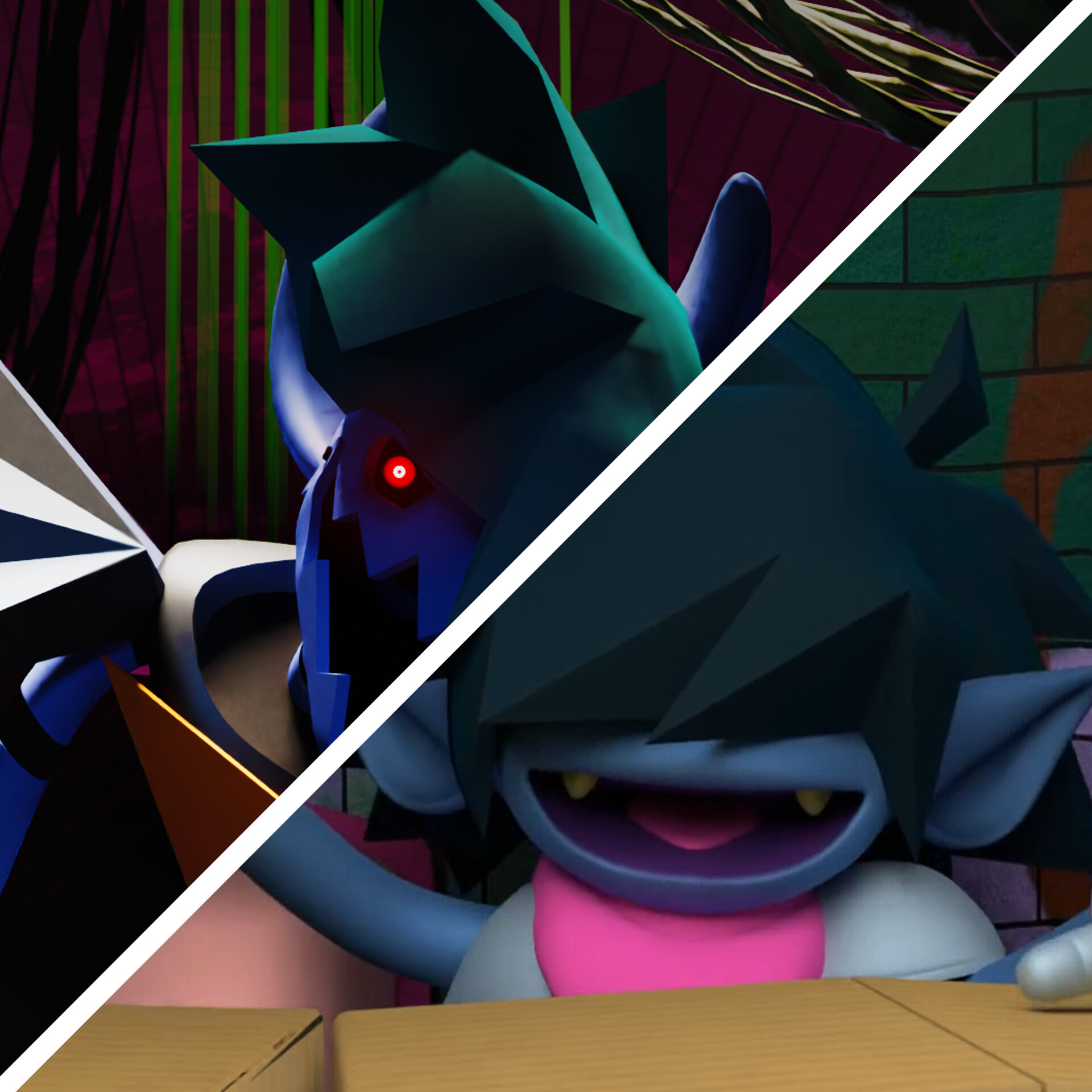 ArtStation - Kris - Deltarune:The other puppet