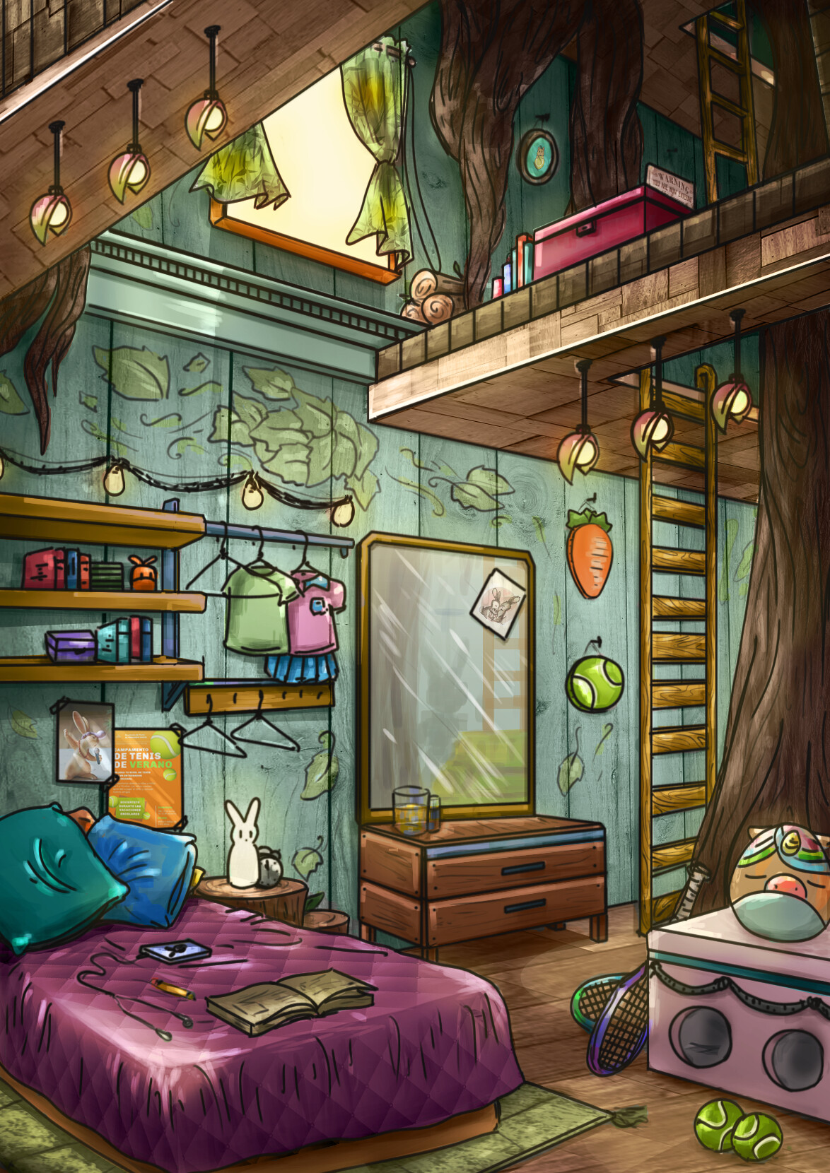 ArtStation - Bunny Room