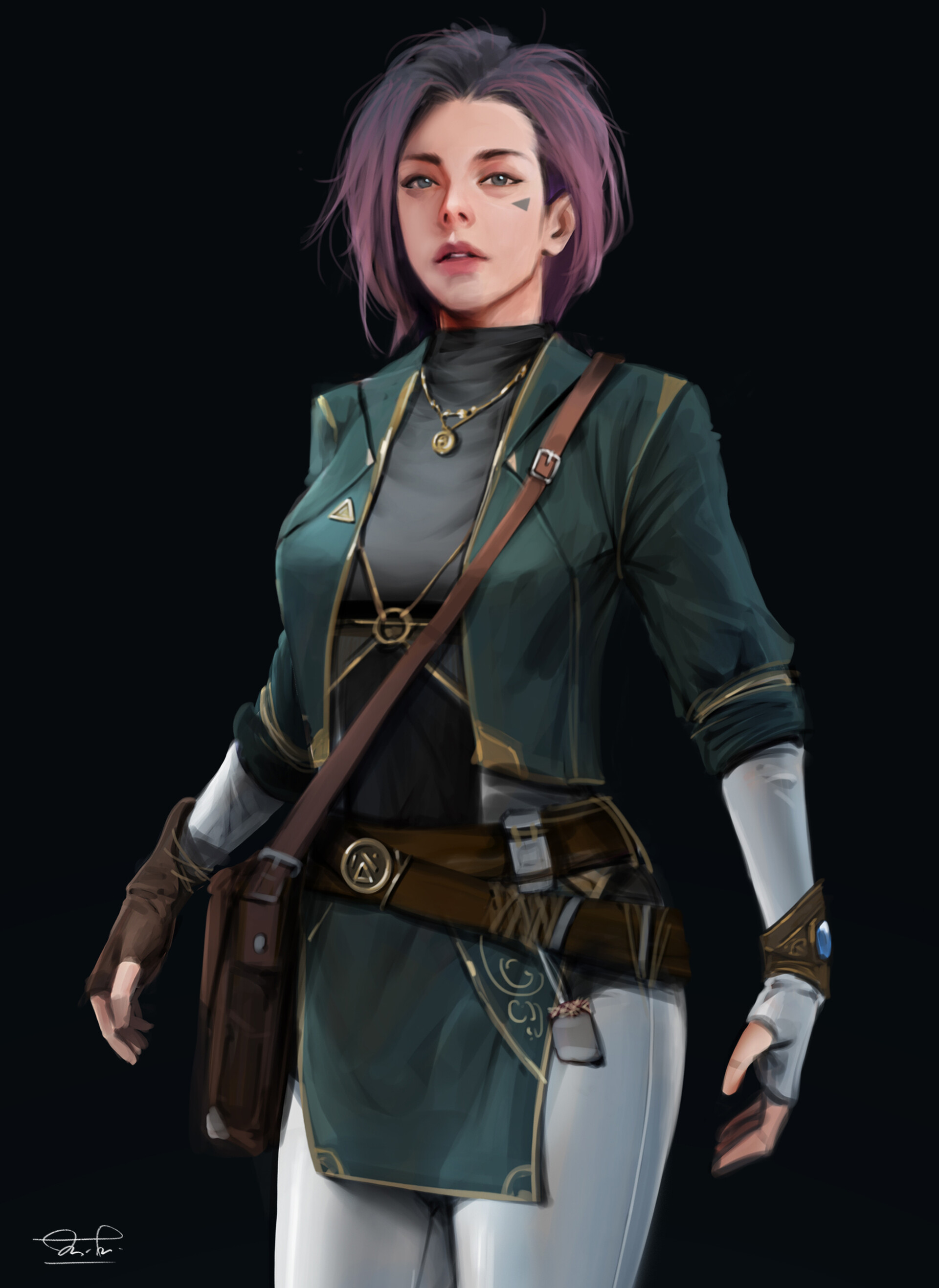 ArtStation - Magic Soldier