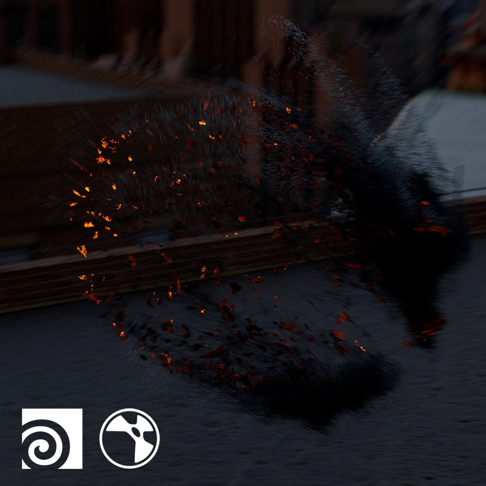 ArtStation - Shredding fx [Houdini]