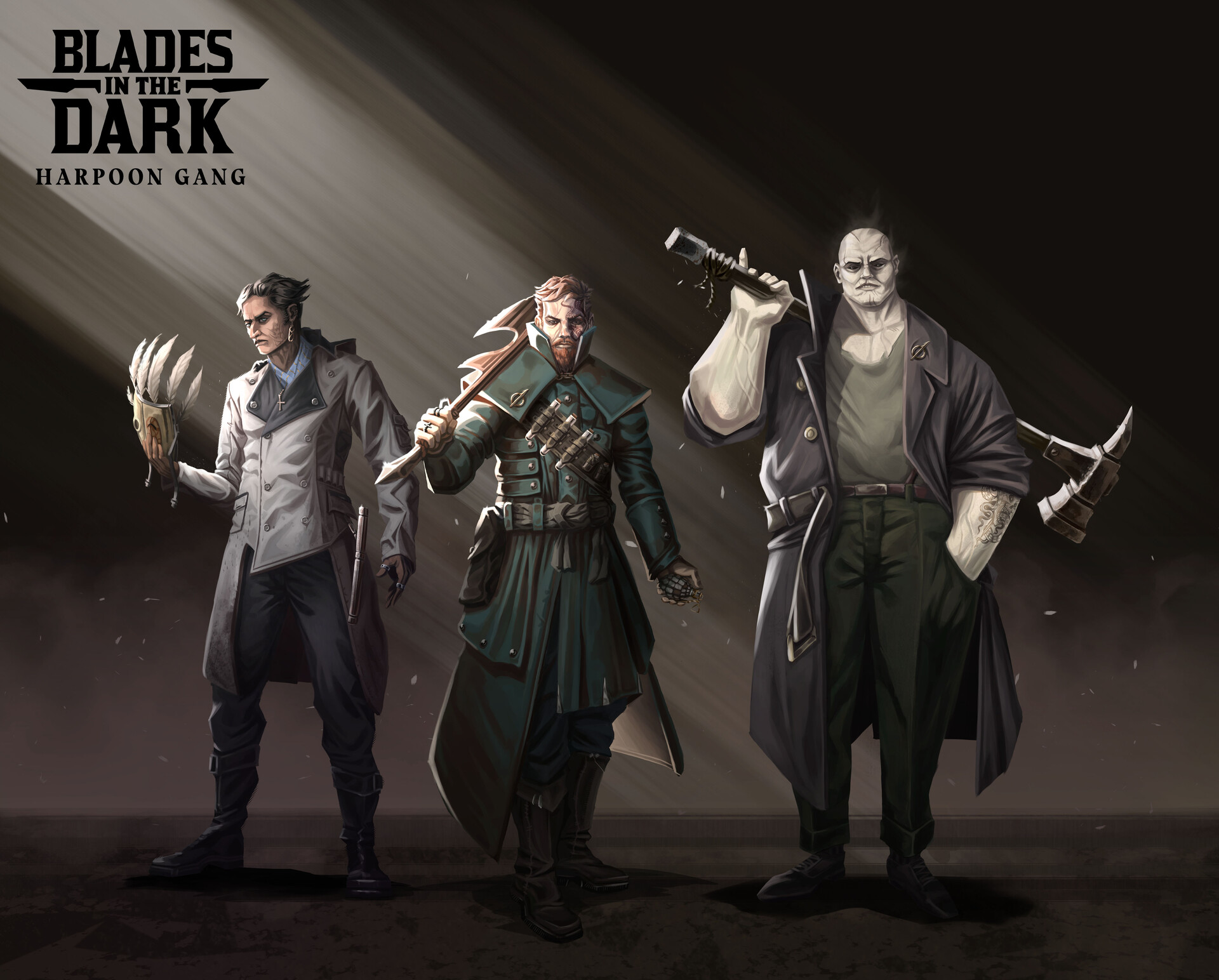 ArtStation - Harpoon gang - Blades in the dark