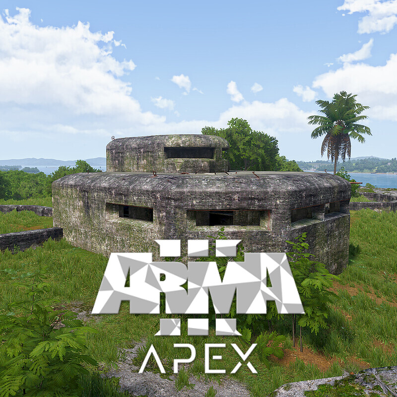 ArtStation - Arma 3 Apex - Bunkers and trenches