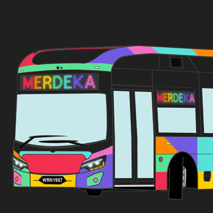 ArtStation - MERDEKA ft Scania BEV Gemilang