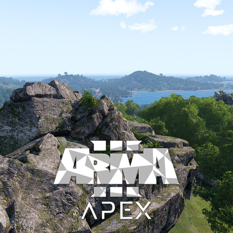 ArtStation - Arma 3 Apex - Volcanic rocks and cliffs