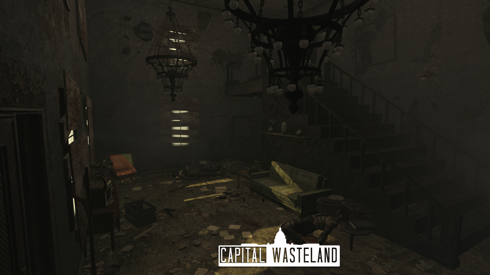 ArtStation - Fallout 4: Capital Wasteland - Minefield Interiors