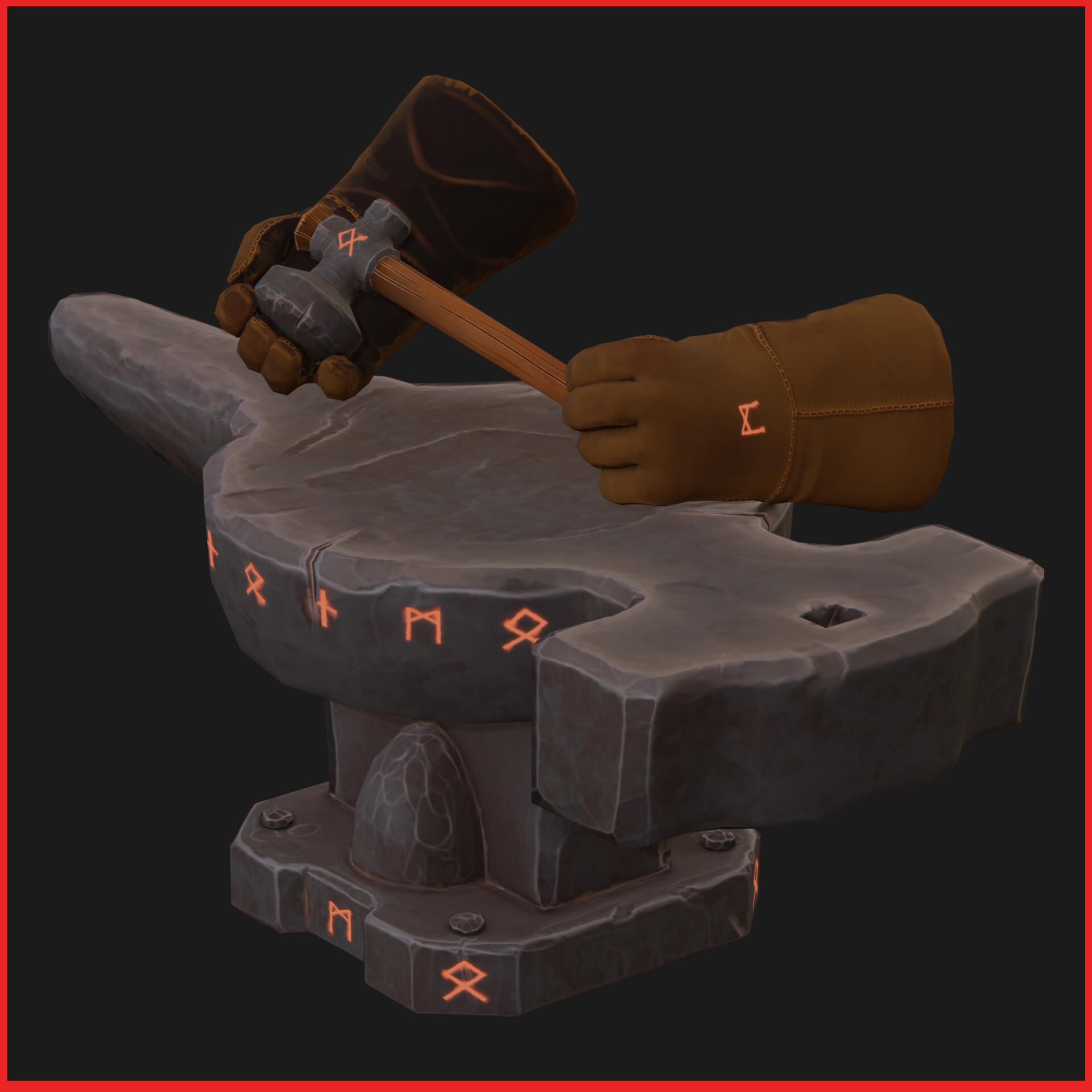 ArtStation - "Animated" Anvil