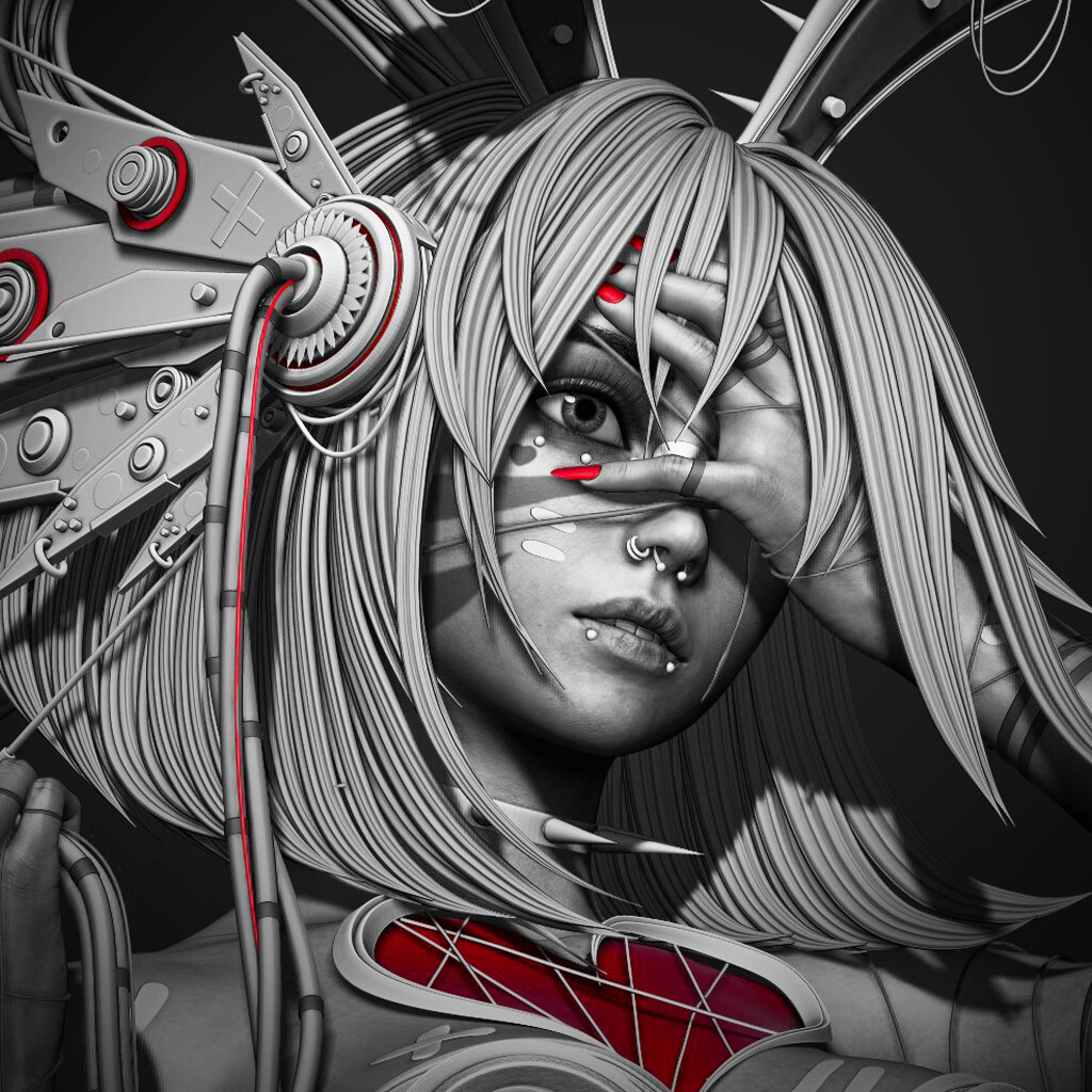 ArtStation - 3080 AD _ Project RED / Zbrush