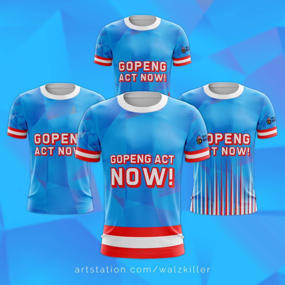 ArtStation - GOPENG RUN Sublimation Design 2