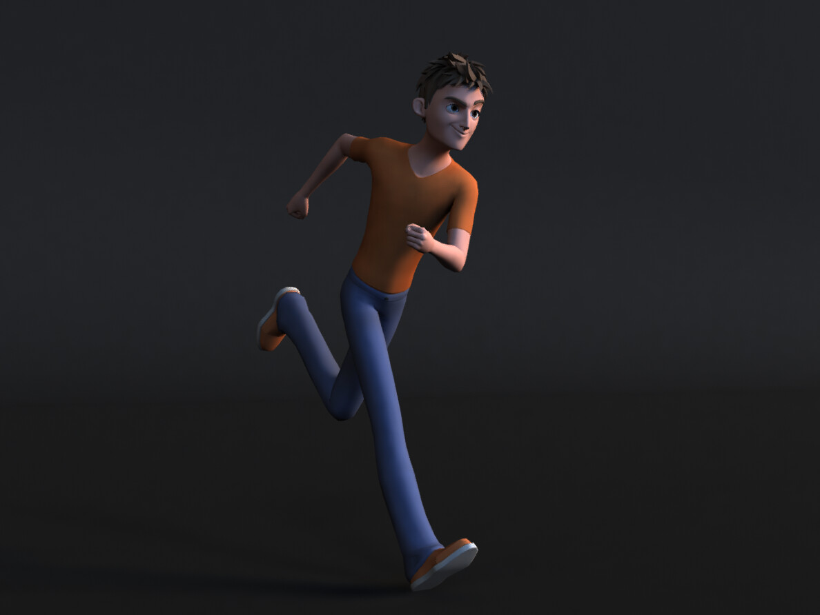 ArtStation - Character Run Cycle