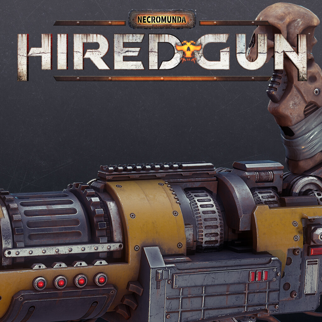 ArtStation - Escher heavy stubber for Necromunda: Hired Gun - 2020