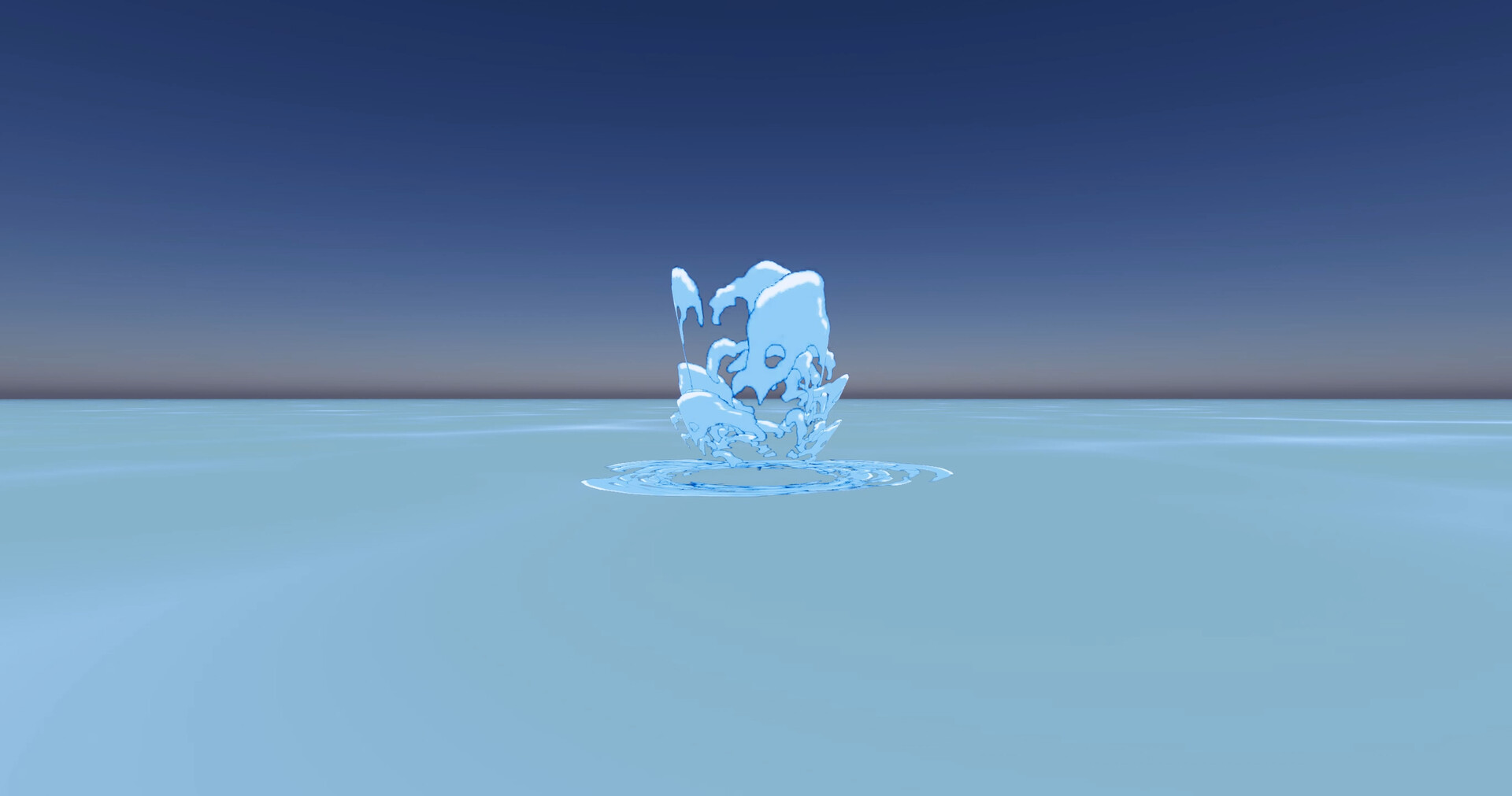 ArtStation - Handrawn cartoon water splash vfx