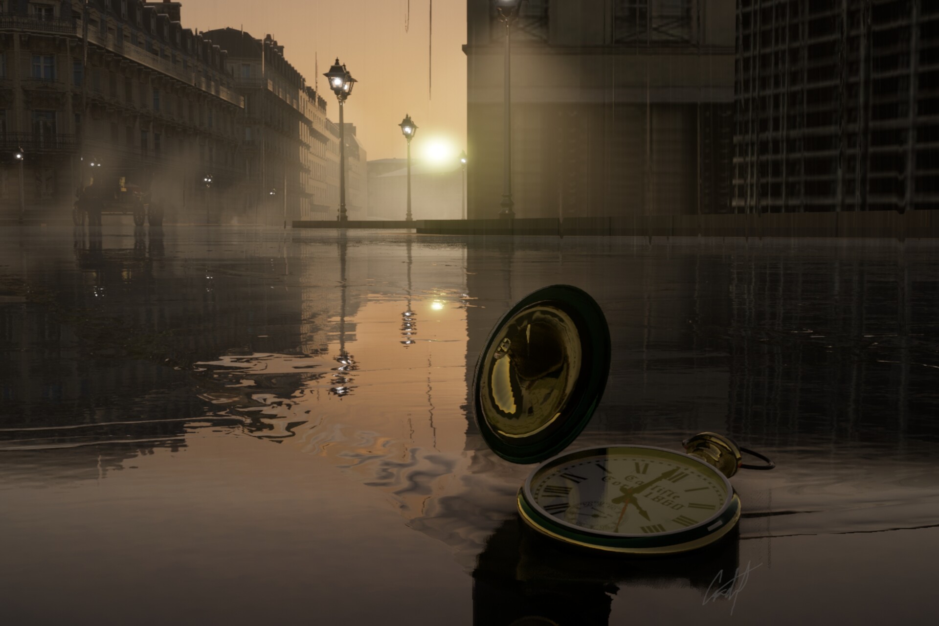 Carlisle Rodney - Pocket Watch Model