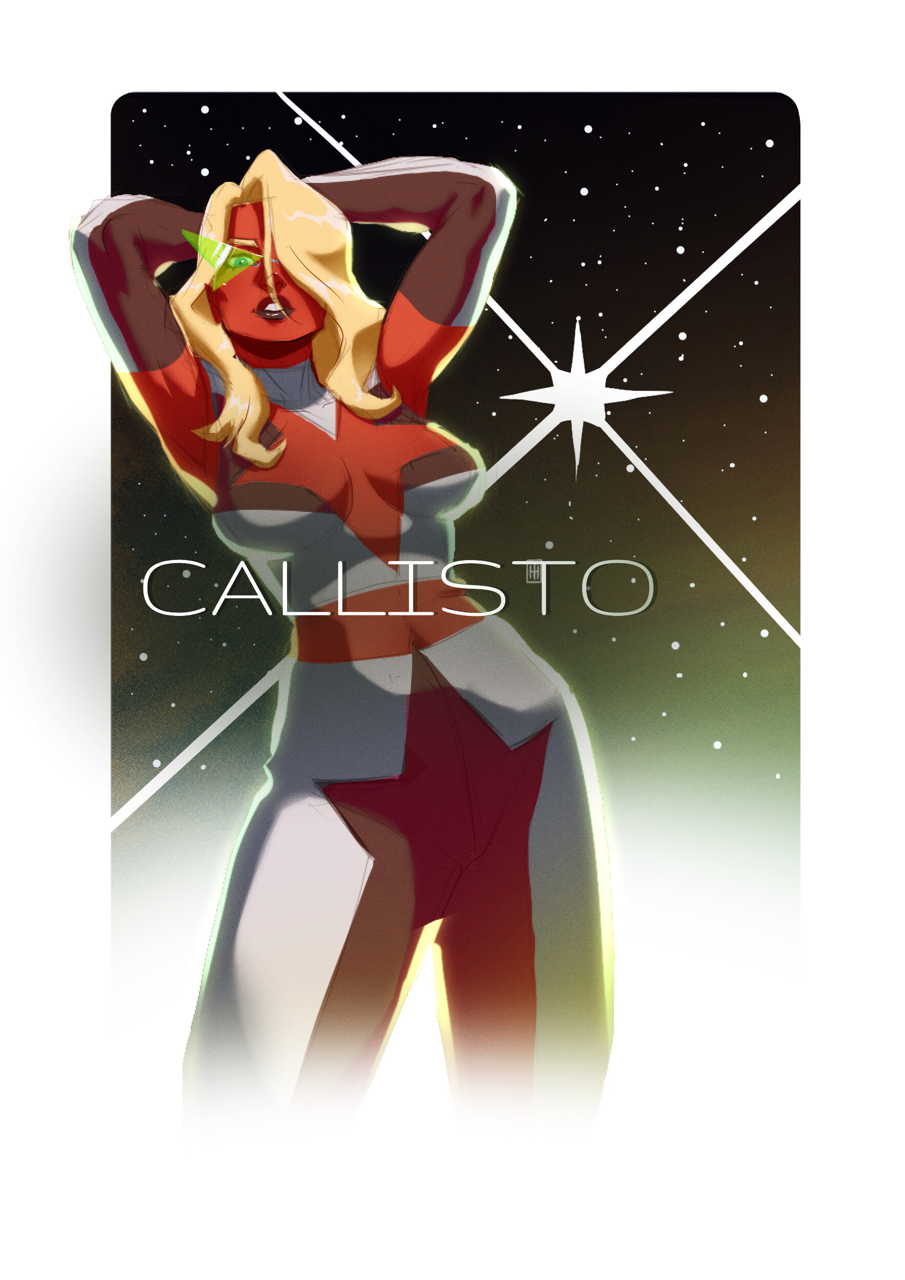 ArtStation - Callisto The Space Singer!!!