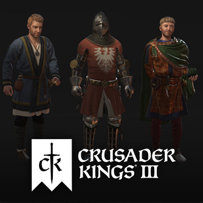 ArtStation - Crusader Kings 3 Characters