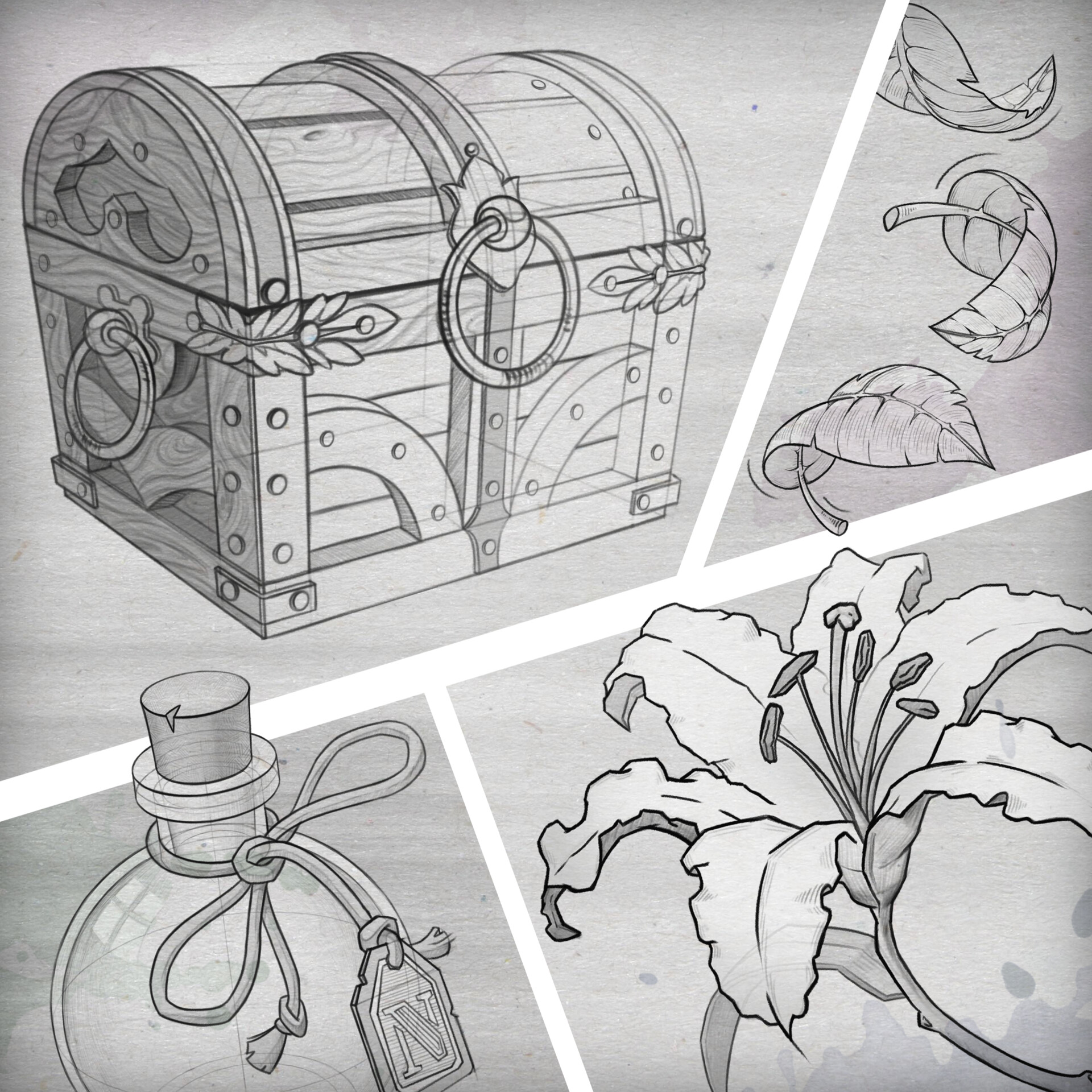 ArtStation - Graphic sketches