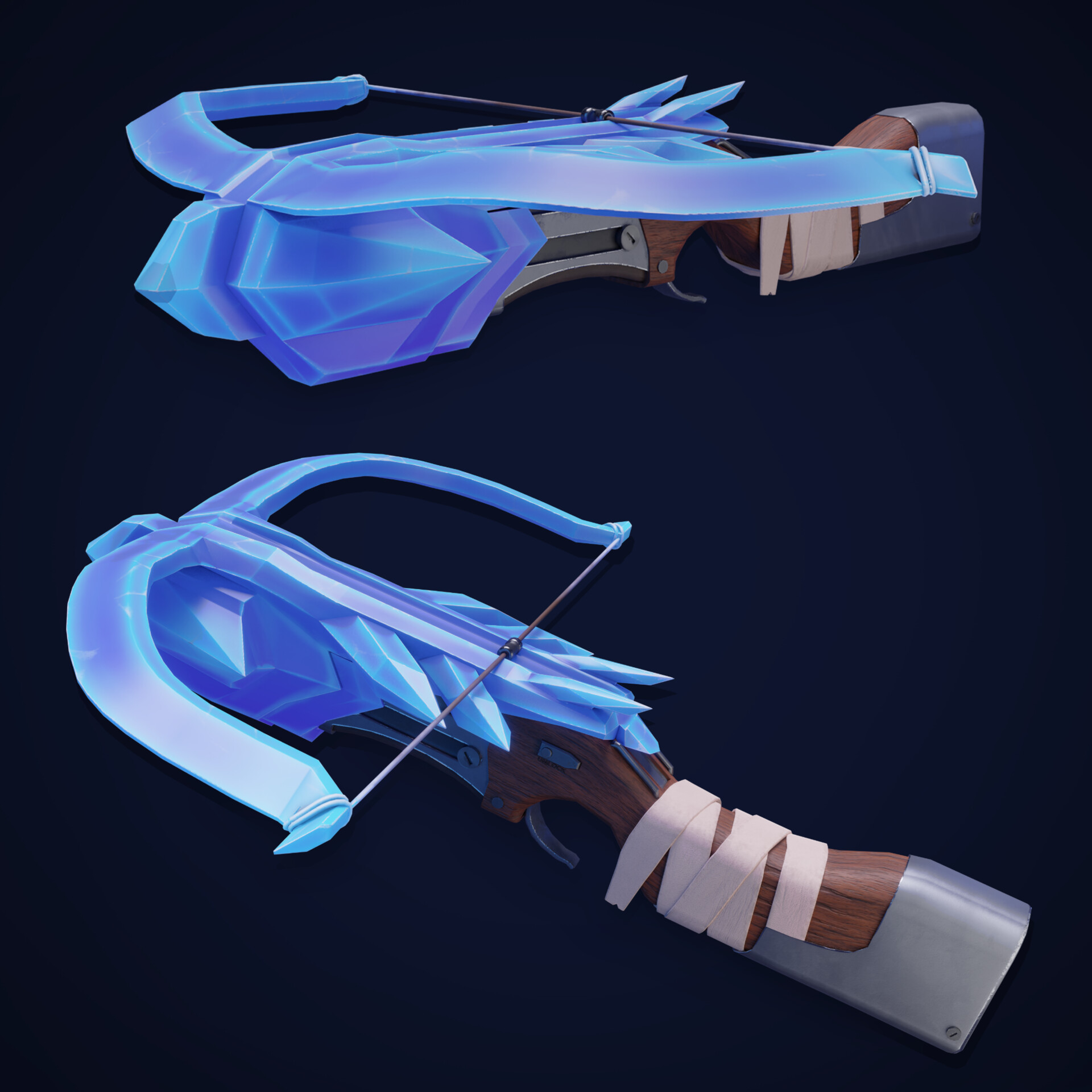ArtStation - Prop Design - Crystal Crossbow