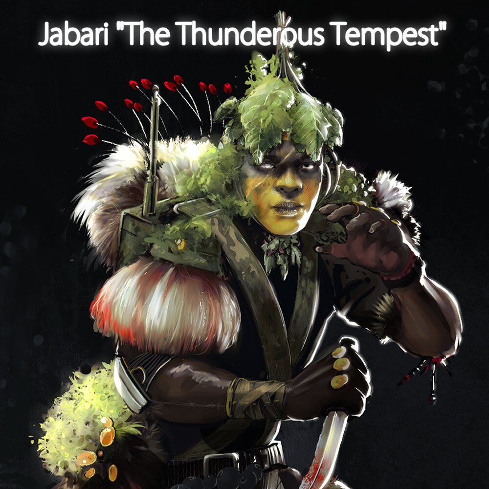 ArtStation - Jabari "The Thunderous Tempest"