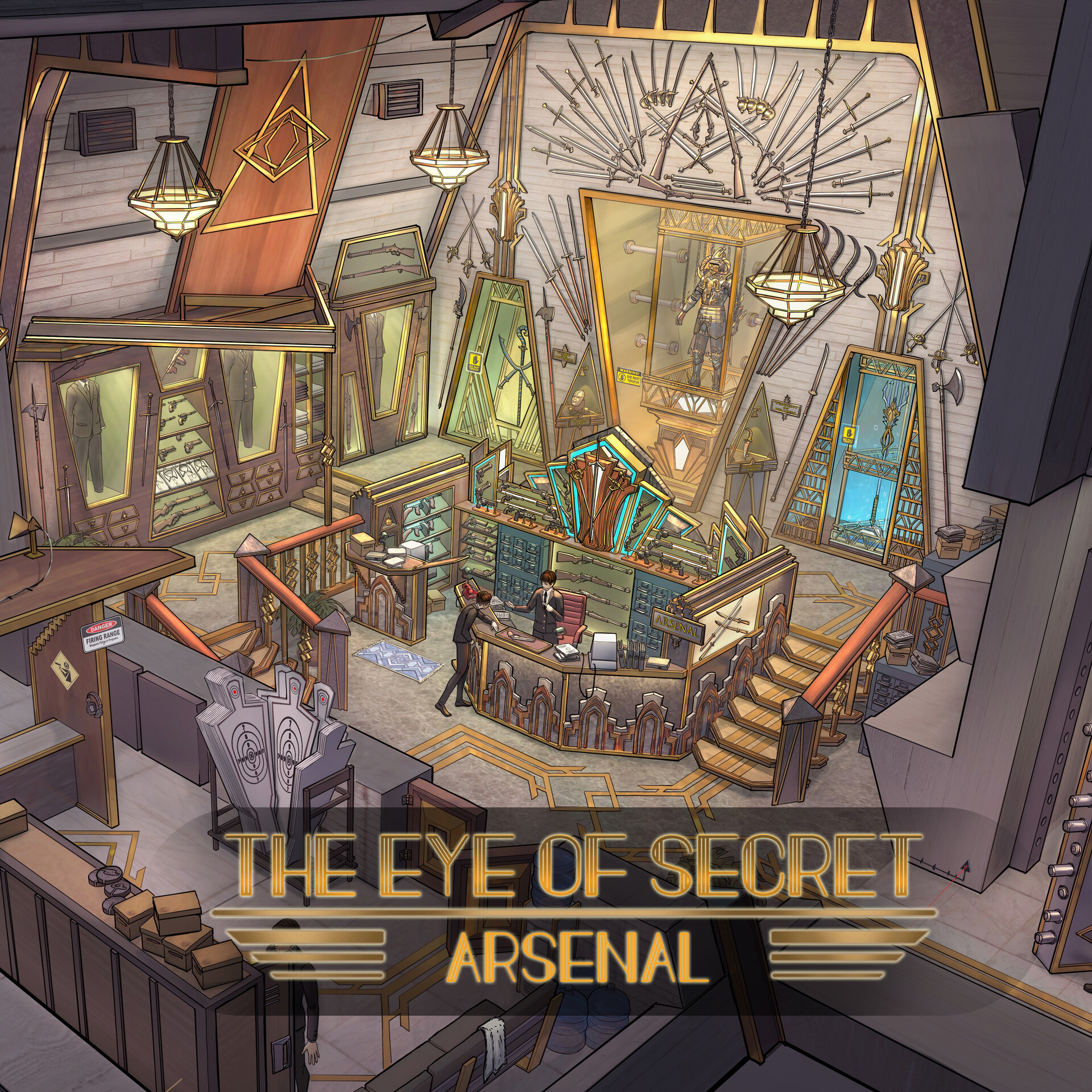 ArtStation - The eye of secret: Arsenal