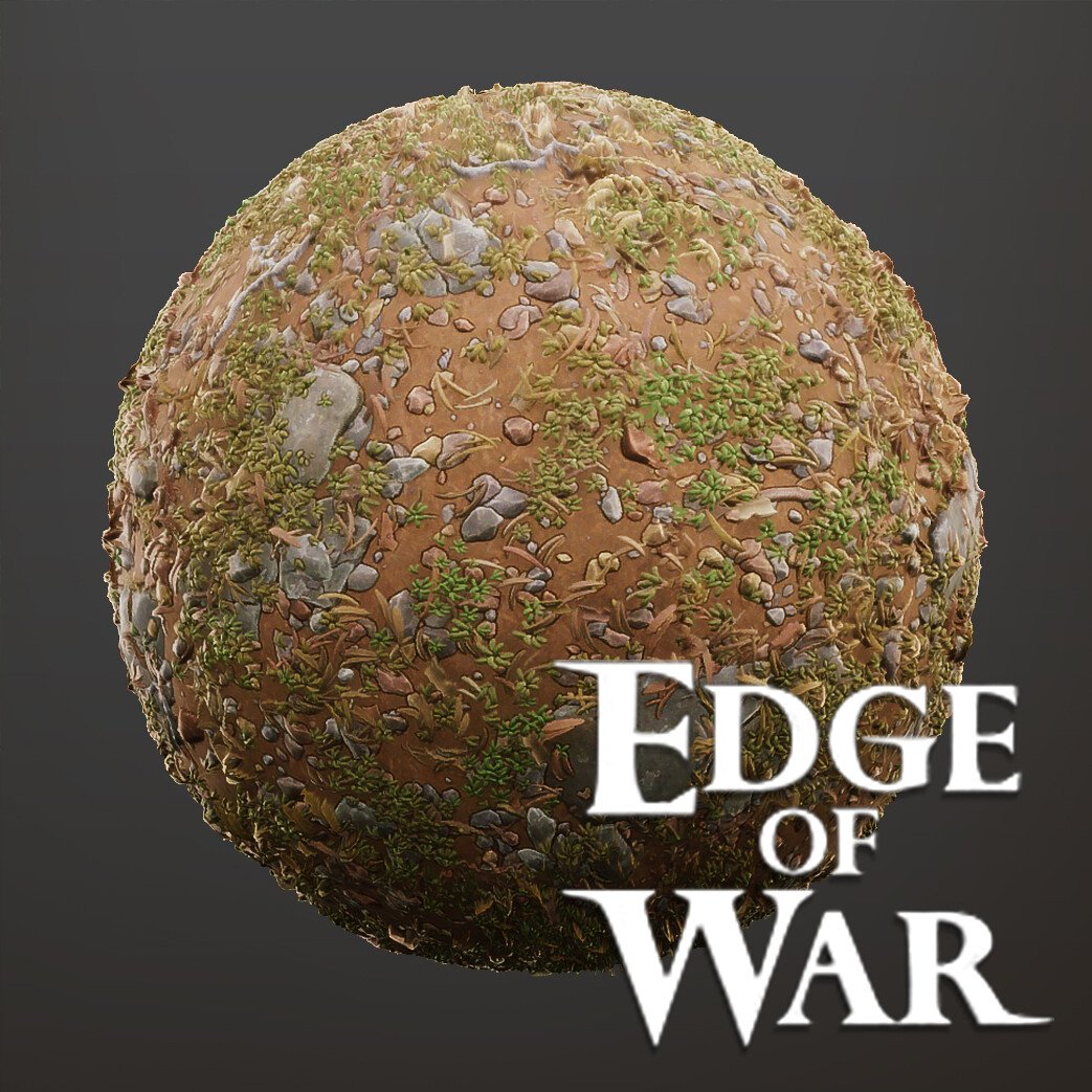 ArtStation - Edge Of War - Environment materials