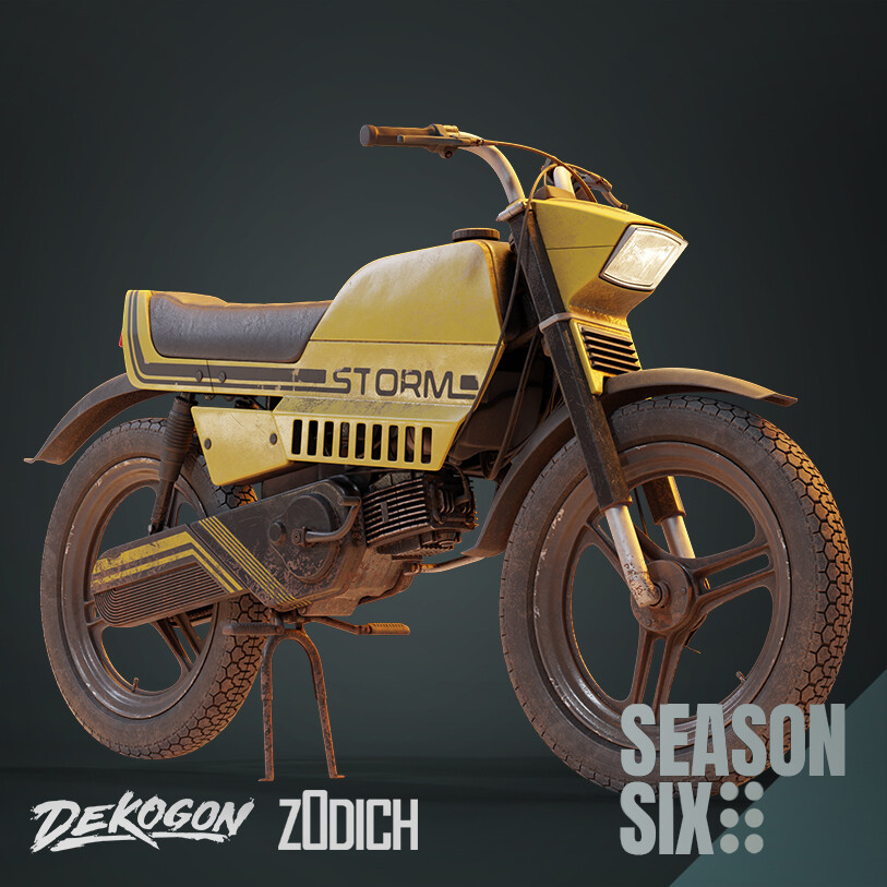 ArtStation - STORM Motorcycle | Dekogon