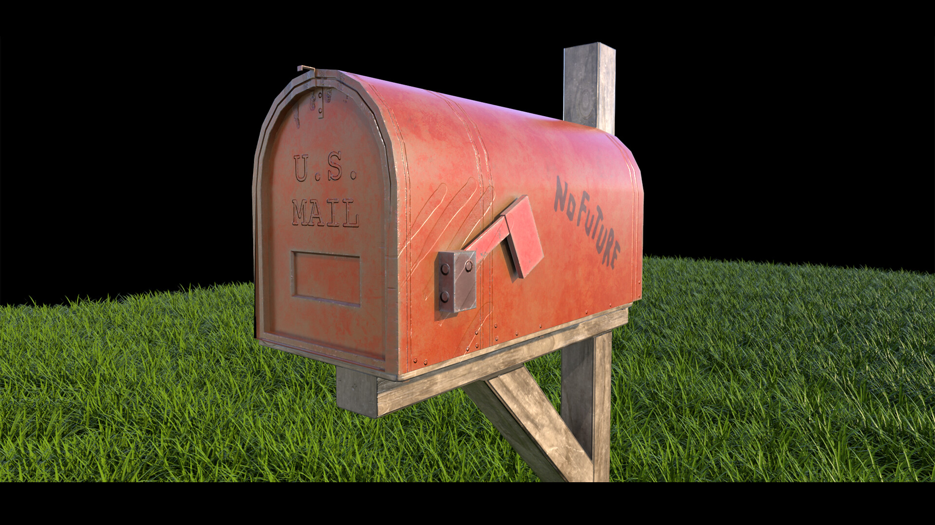 ArtStation - Mailbox - Prop