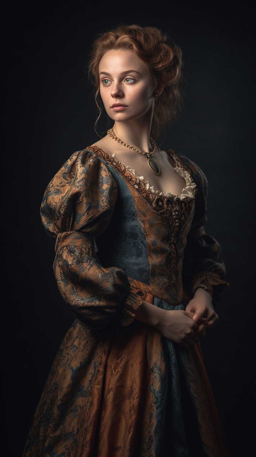 ArtStation - 400 Renaissance Girl Concept _ VOL 1 _ Character Reference