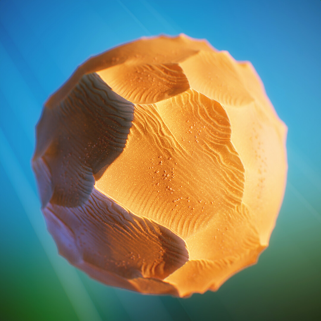 ArtStation - Diablito's Desert Sand Cartoon