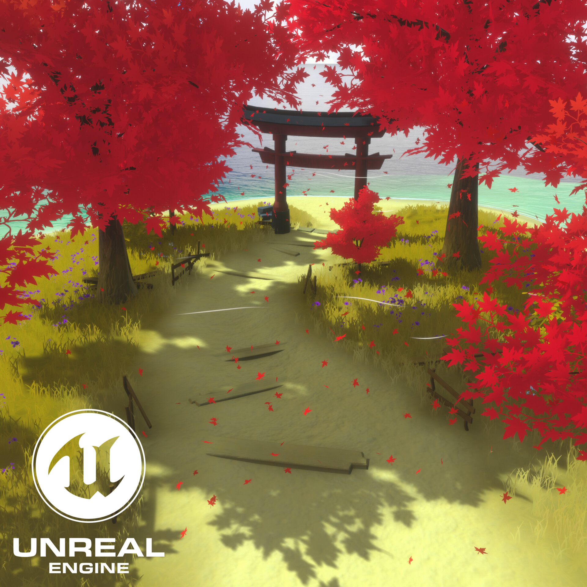 ArtStation - Sacred Island Stylized Environment