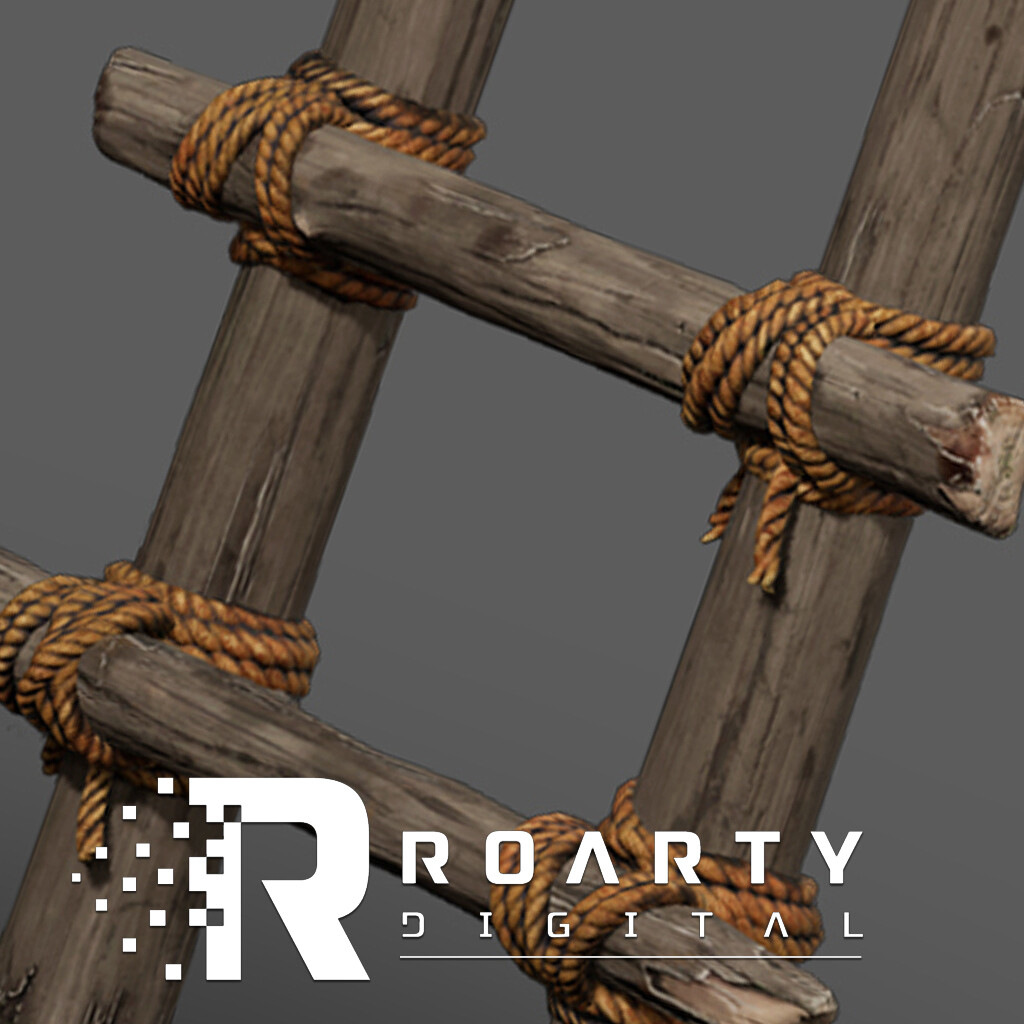 ArtStation - Ladder + Shelf