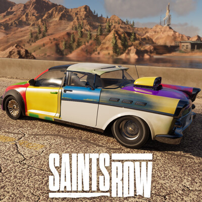 ArtStation - Saints Row DLC Vehicle | Hollybird