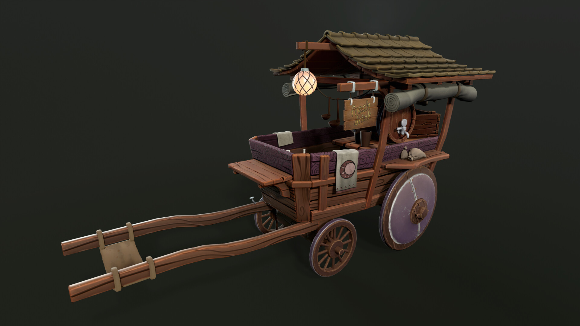 ArtStation - Stylized Cart