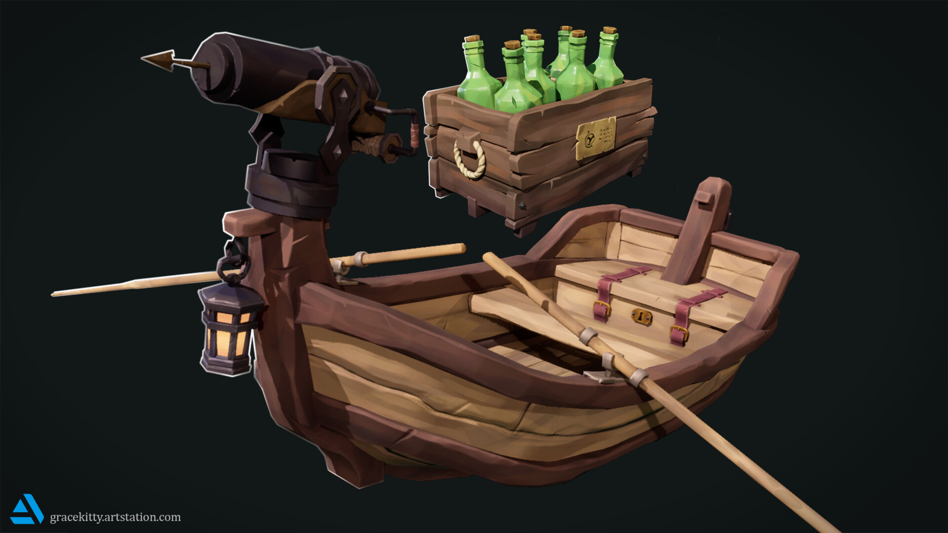 ArtStation - Sea of Thieves Prop Fan Art