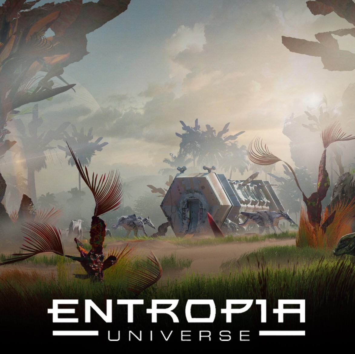 ArtStation - Entropia Universe - Project Odyssey savanna outpost