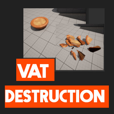 ArtStation - VAT Destruction Workflow (Hoduini/Unreal)