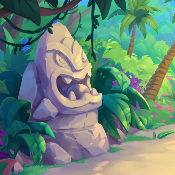 ArtStation - Secret island