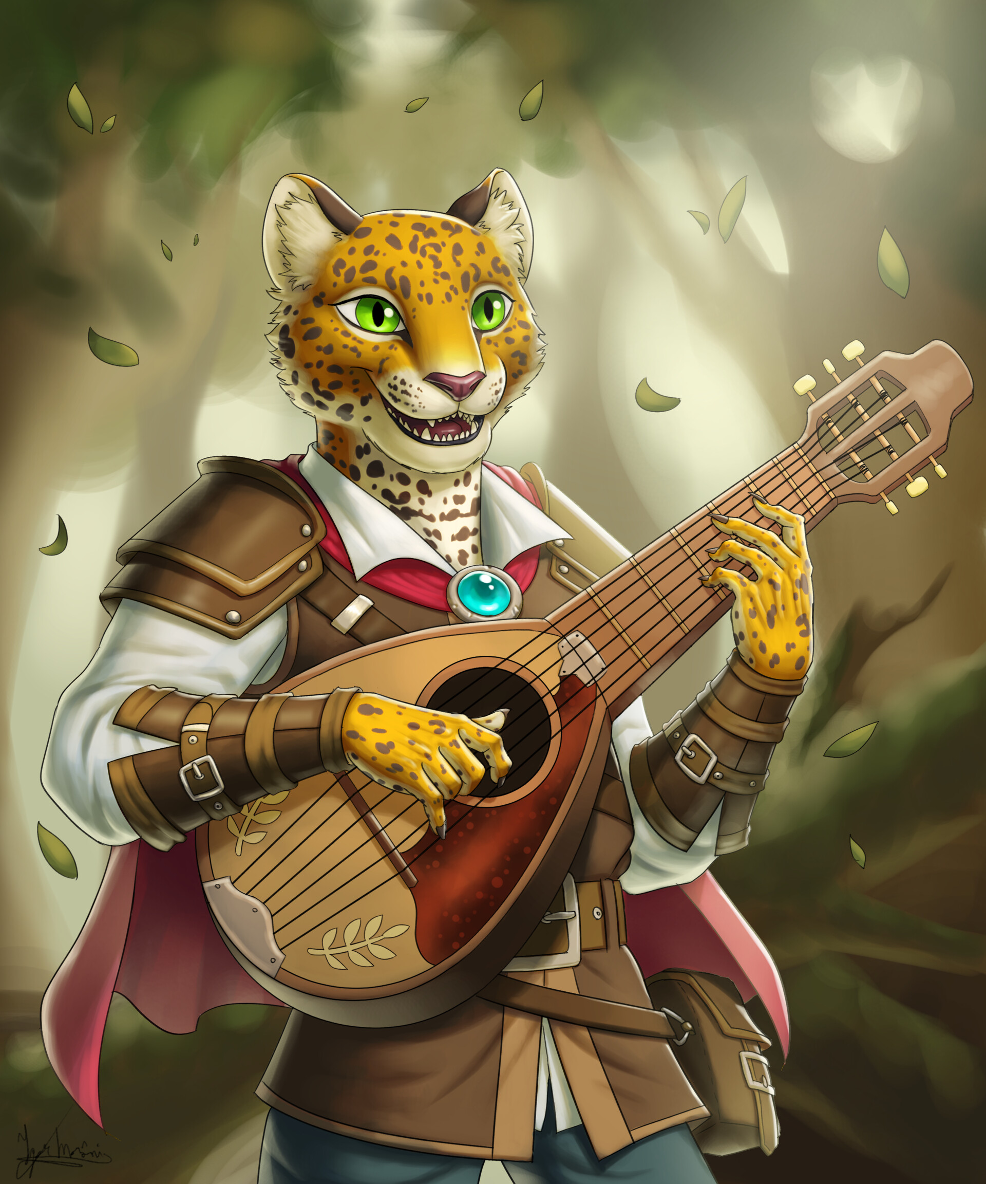 ArtStation - Leo bard Character Design